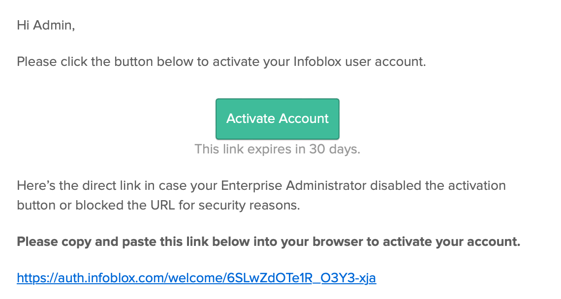 Connecting to Infoblox Portal