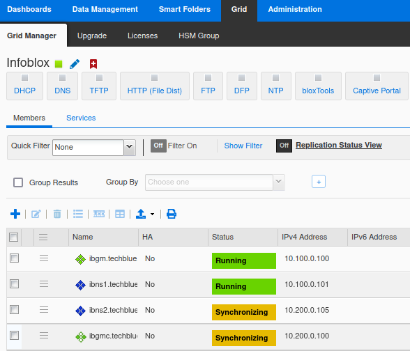 3500 - Creating a NIOS Grid