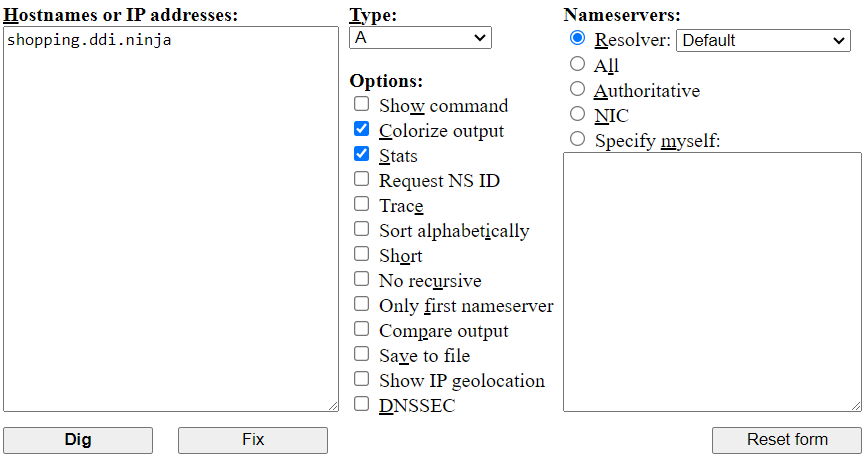 Interpreting DNS Lookup Responses (1518)