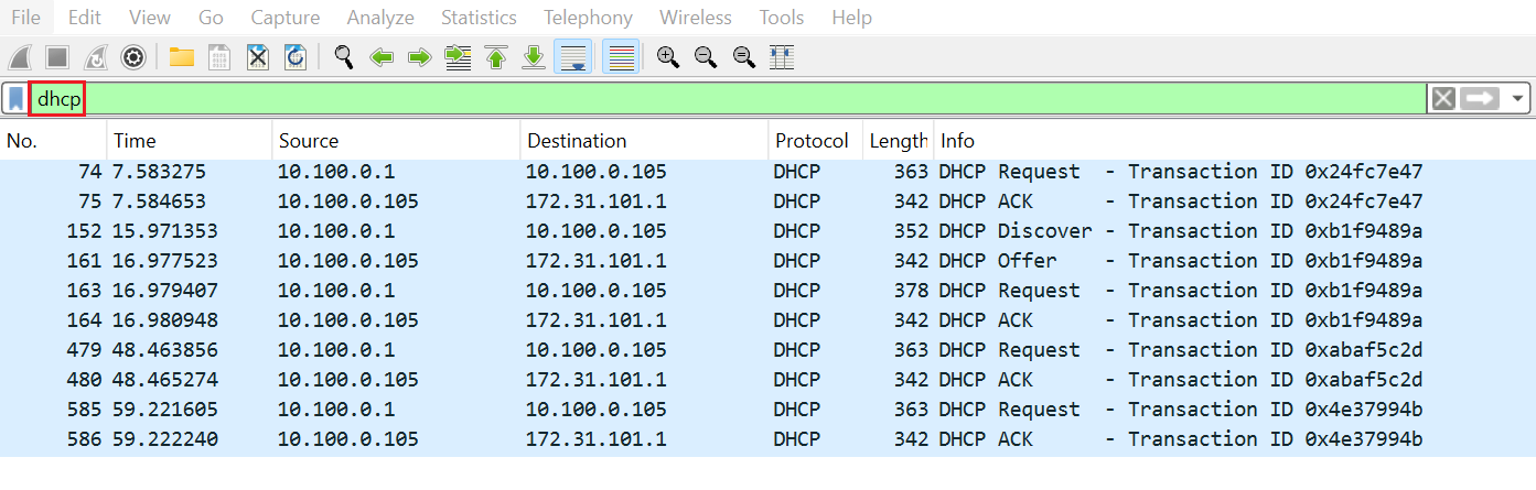 3537 - Analyzing DHCP Options with Wireshark
