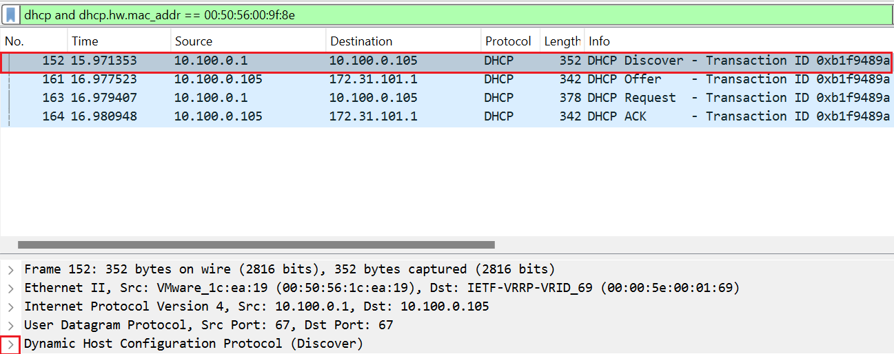 Analyzing DHCP Options with Wireshark (3537)
