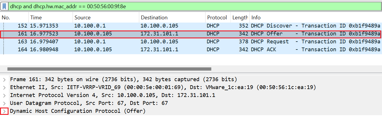 Analyzing DHCP Options with Wireshark (3537)