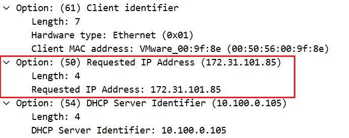 Analyzing DHCP Options with Wireshark (3537)