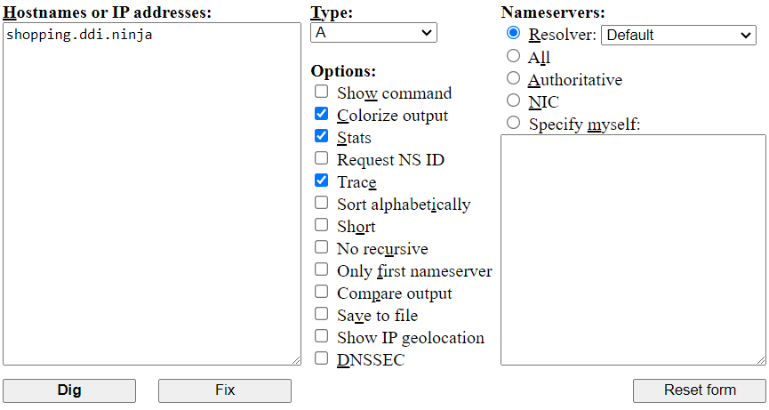2560 - Tracing DNS Delegation with Dig