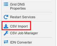 2562 - Importing Data into NIOS Using CSV Files