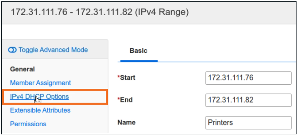1511 - Creating DHCPv4 ranges in NIOS