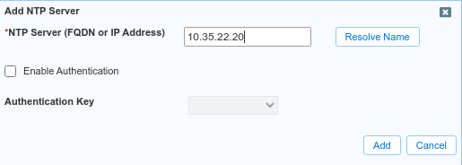 2506 - Adding external NTP servers in NIOS
