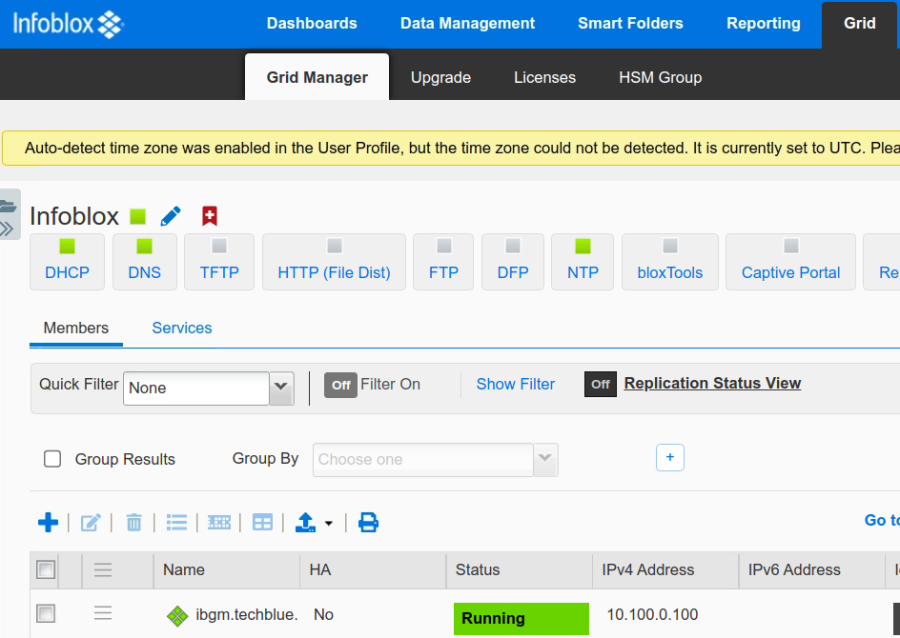 3502 - Replacing a failed stand-alone member in a NIOS Grid