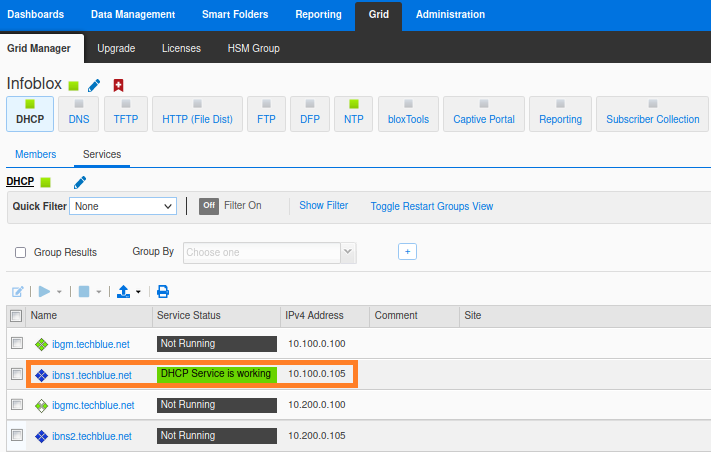 3505 - Promoting a Grid Master Candidate (GMC) in the NIOS Grid